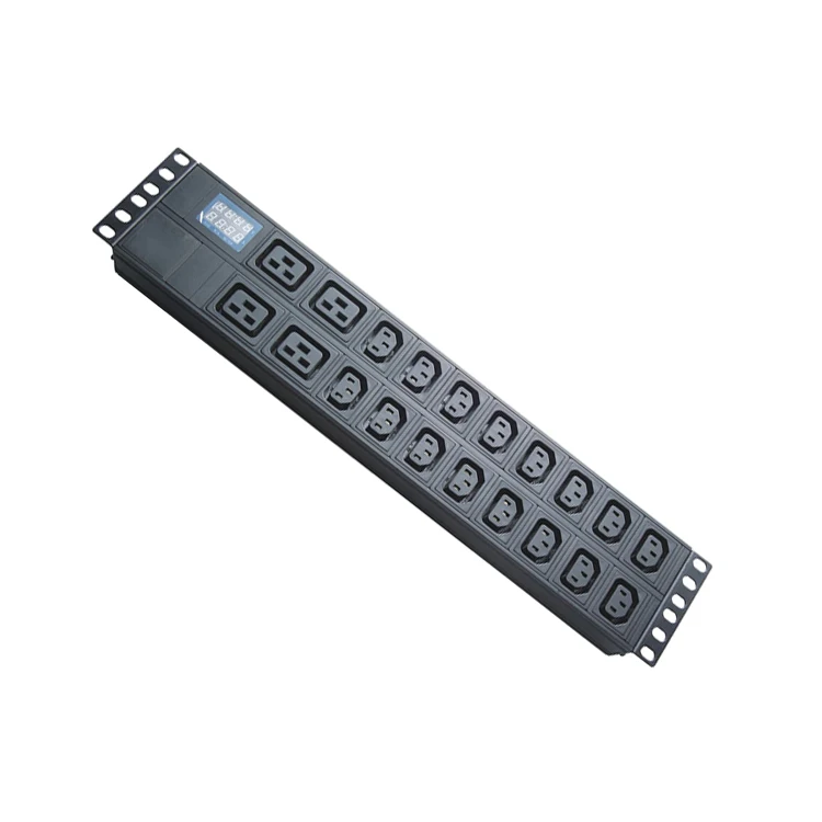 2u Server Rack Pdu Iec C13 Pdu With Surge Protection For Rack Mount ...