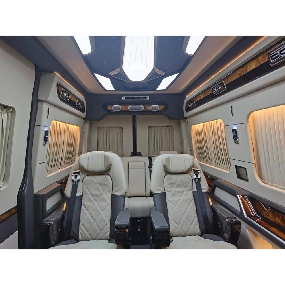 Full Vehicle Interior Decoration for Toyota Hiace MPV Van