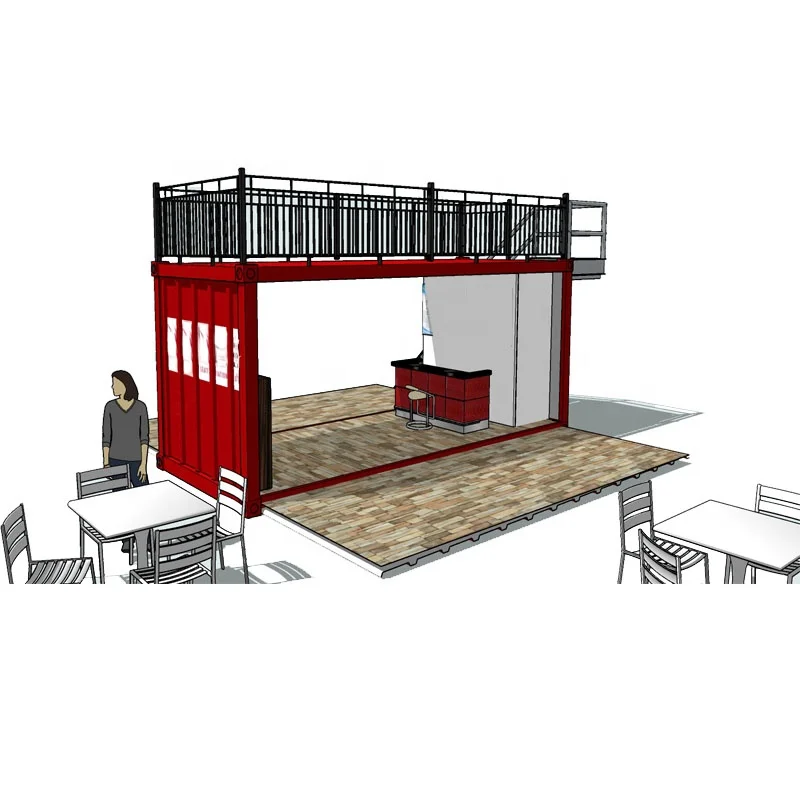 20ft Container Kiosk - Versatile Solutions for Display Racks