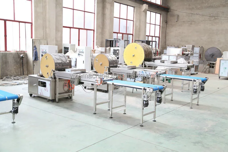Spring Roll Samosa Pastry Flour Sheet Making Machine