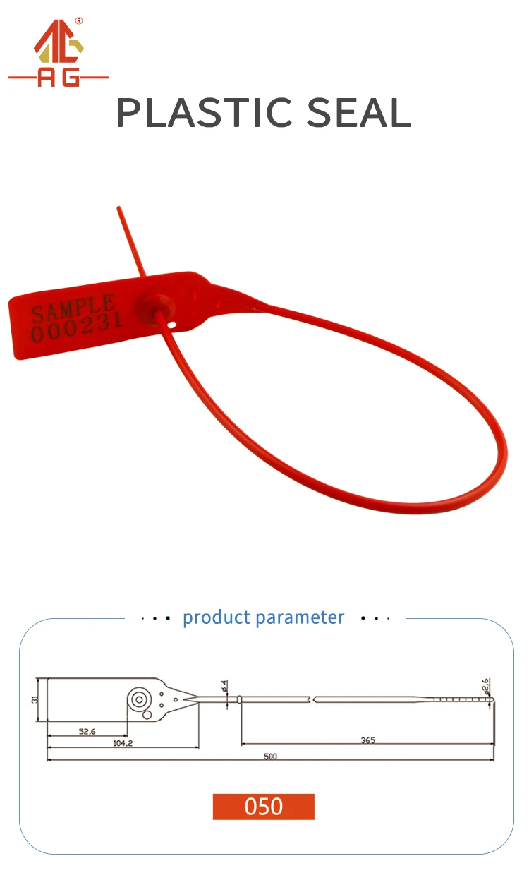Tamper Proof Plastic Seal Plastic Truck Security Seal Sample Plastic ...