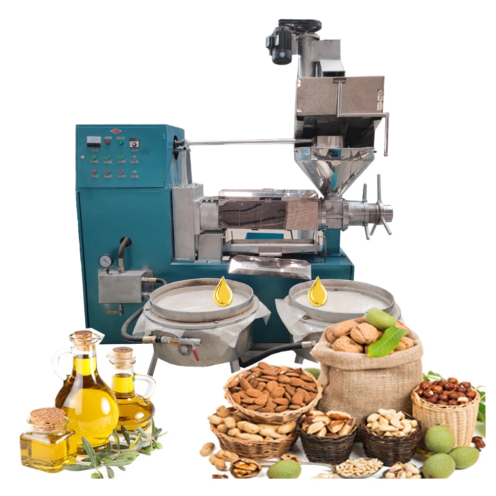 Oil Press Machine - 100 Kg per Hour Cold & Hot Pressing