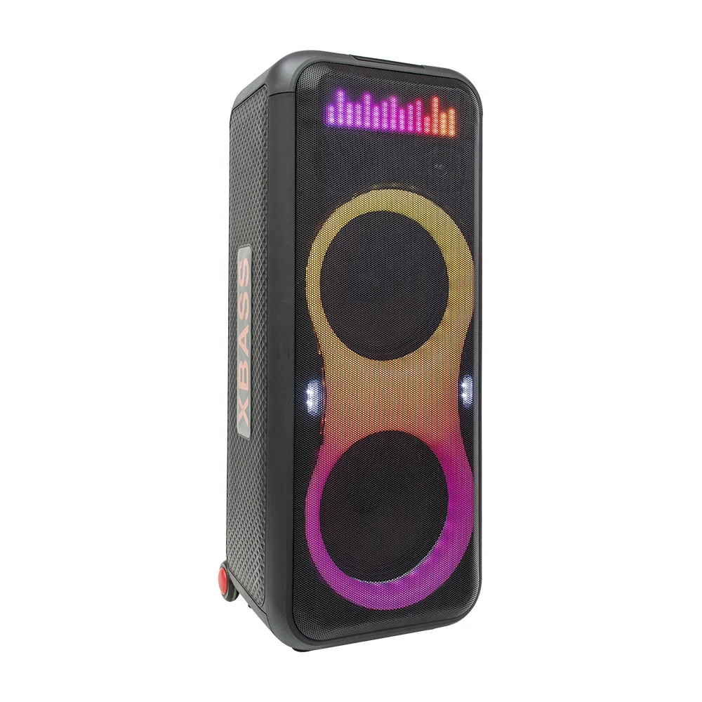 Dual 10 inch private party-box ultra TWS super power BT PA speaker ...