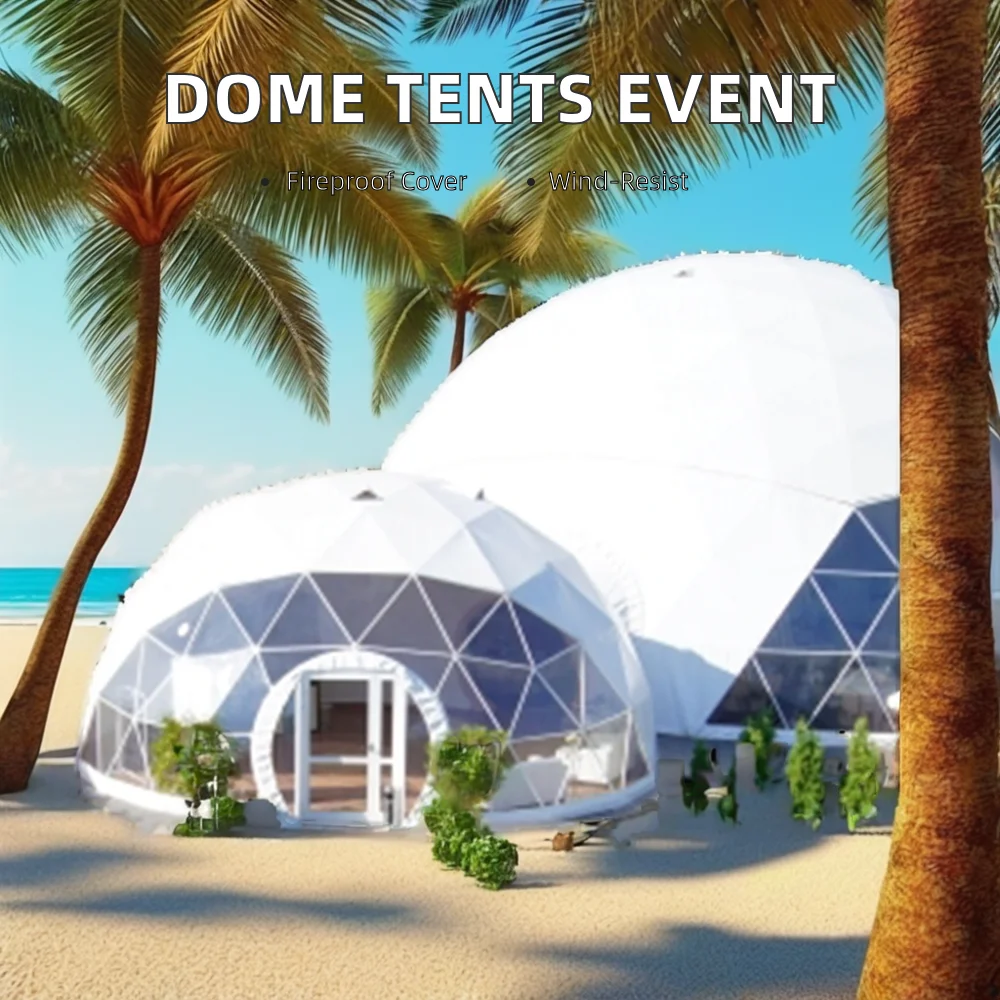 Forerunner Geodesic Dome Prefab Dome House Eco Transparent Winter Dome ...