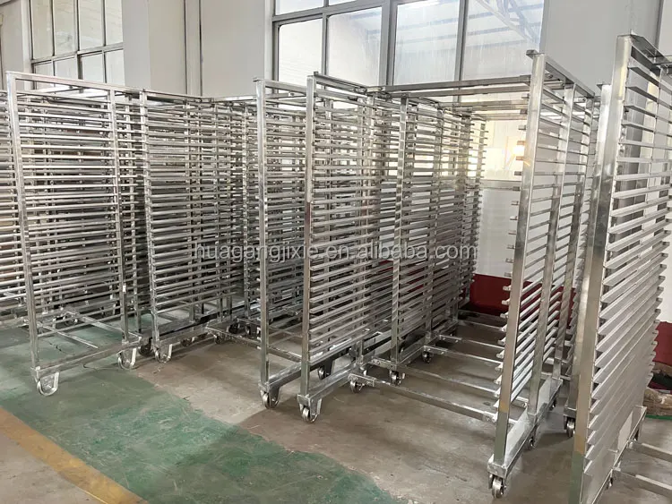 Huagang Machinery Stainless Steel Sausage Trolley 250kg With Heavy Duty ...