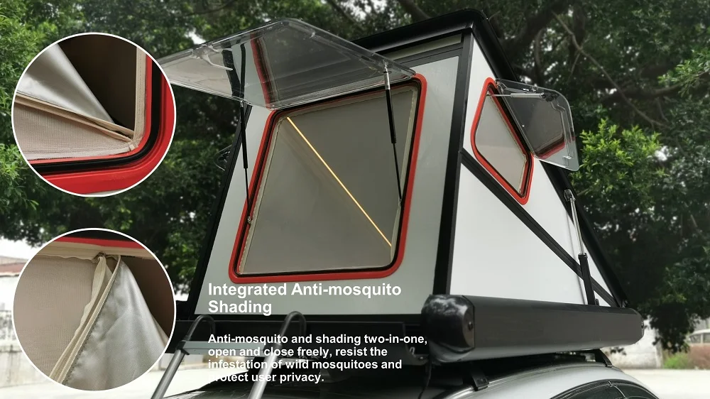 Outdoor Auto Folding Glamping Car Shelter Shower Rv Triangle Suv ...