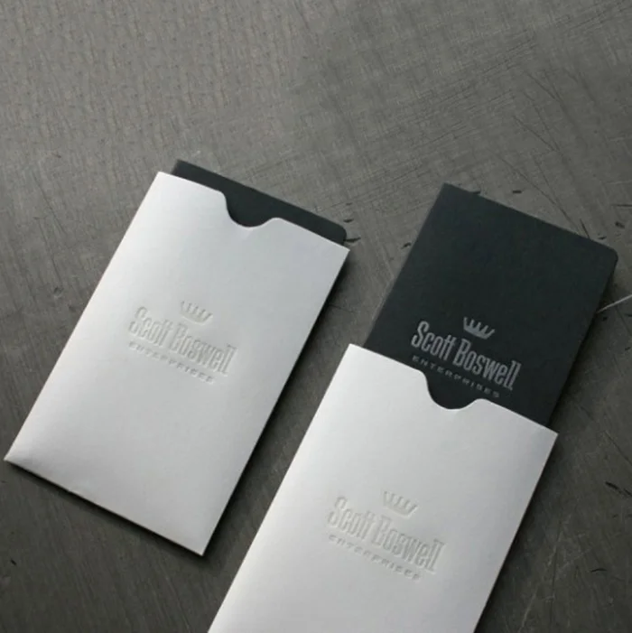 Luxury Hot Stamping Embossed And Debossed Custom Logo Tiny Paper ...