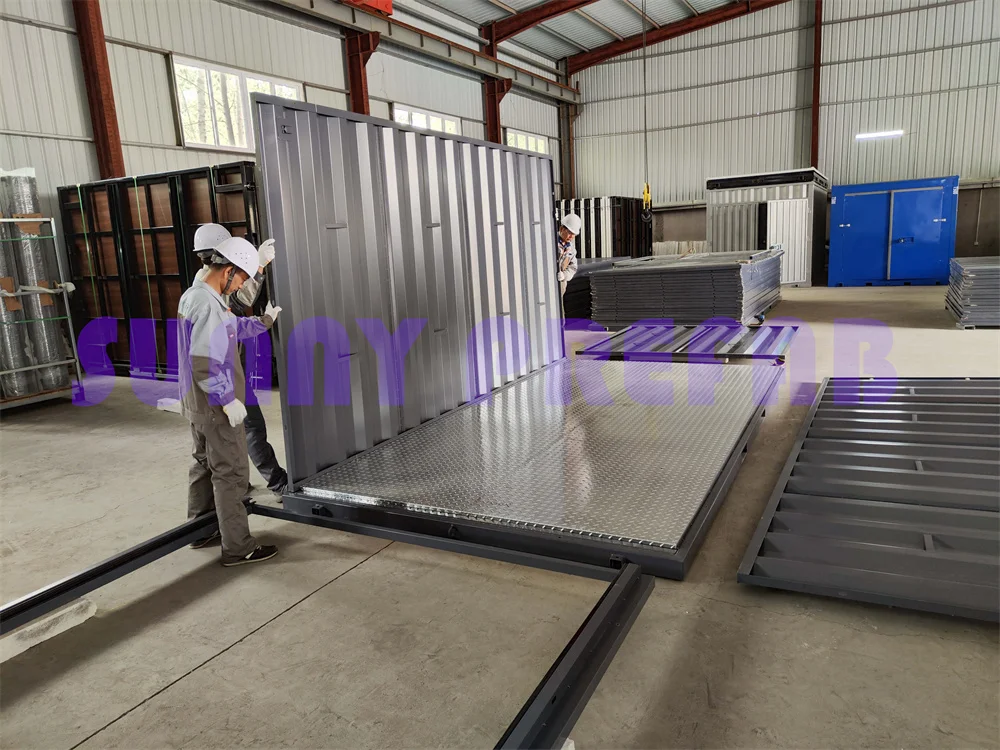 DEMOUNTABLE Steel Storage Containers - Portable & Stackable