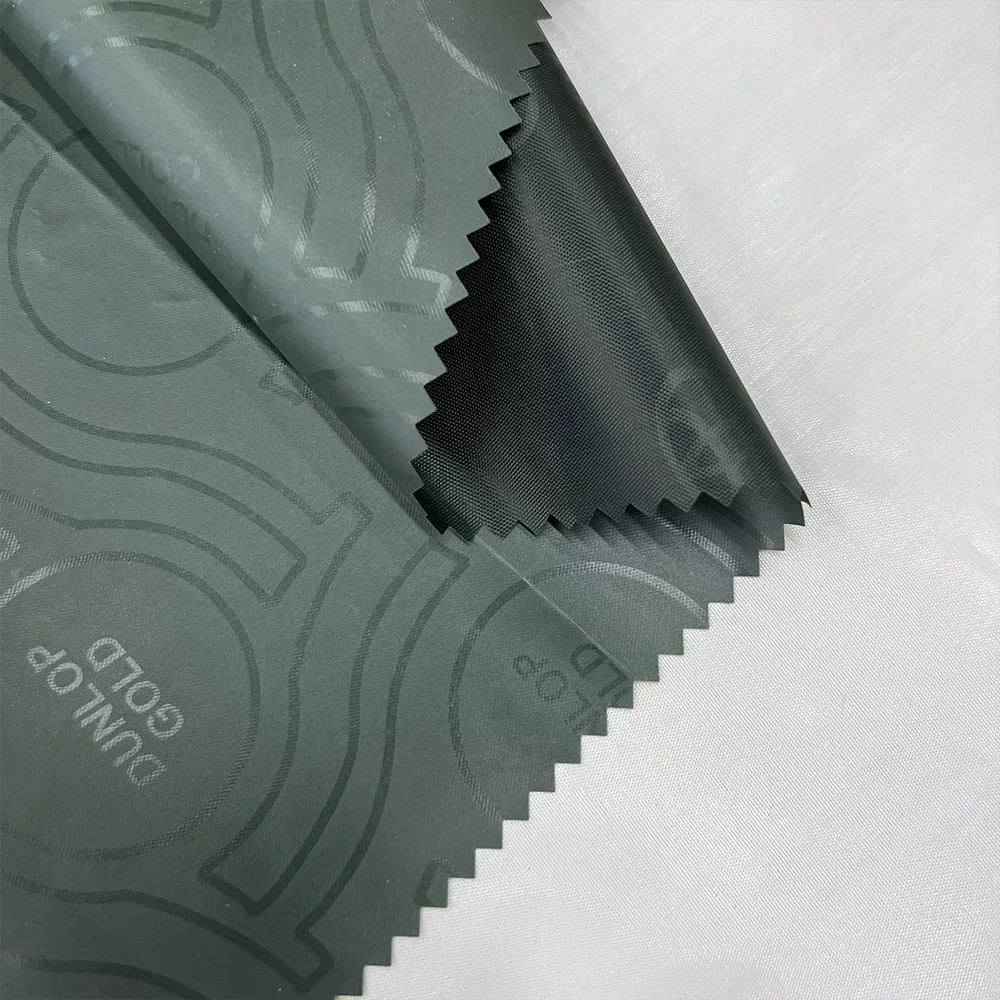 New Design 100% Polyester 190T Taffeta Waterproof Embossed Fabric ...