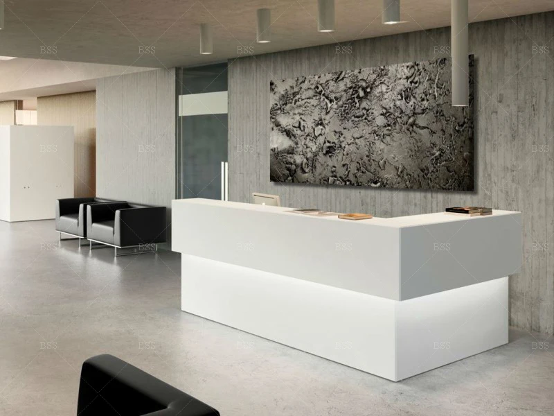 Reception Counter Medical Spa Design - Modern & Durable