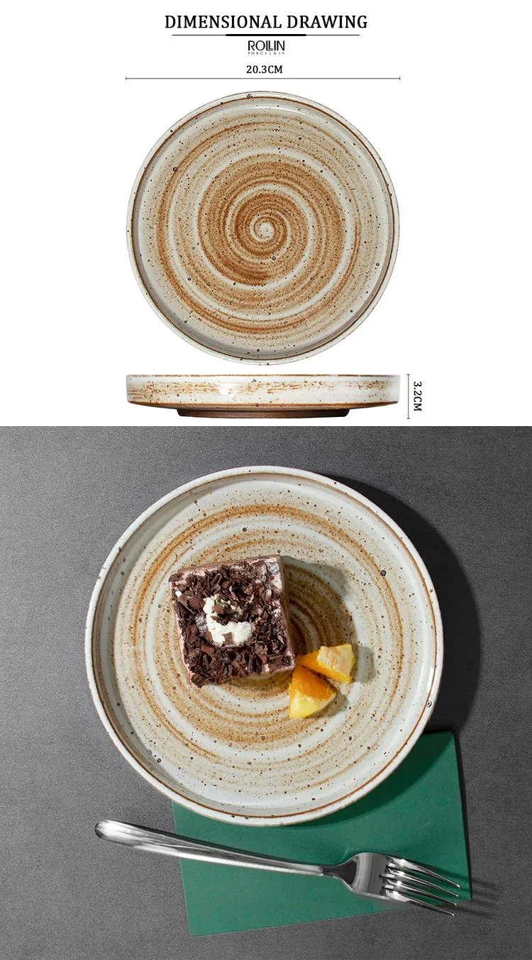 Earth Ware Plates - Sustainable Japanese Dinner Sets