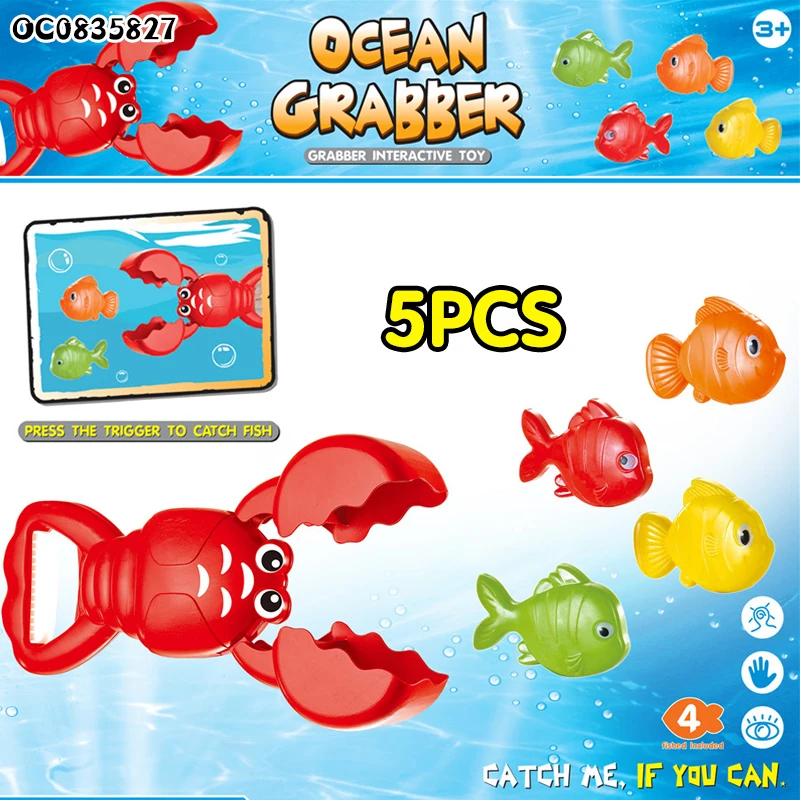 Cute Lobster Trap Clamp Catching Fish Lobster Bath And Beach Toy For ...