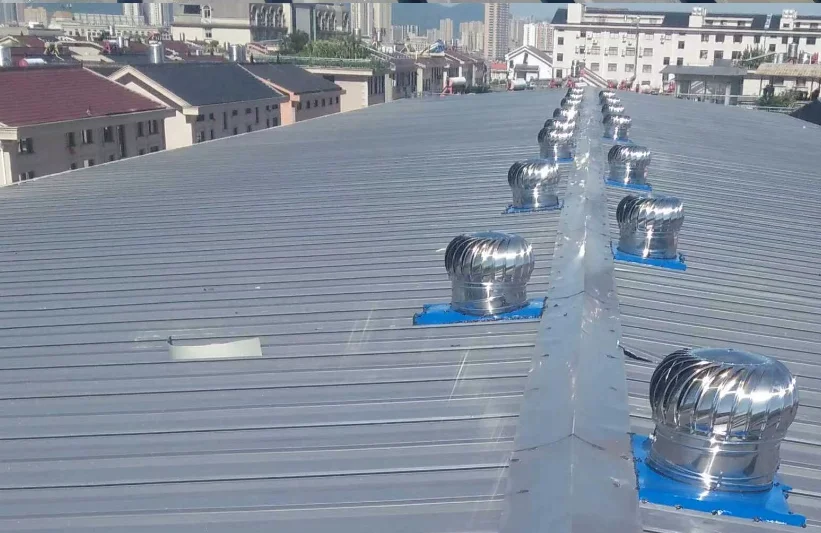 Ceiling Fan Roof Top Turbine Ventilating Fan Natural Powerless Roof Fan ...