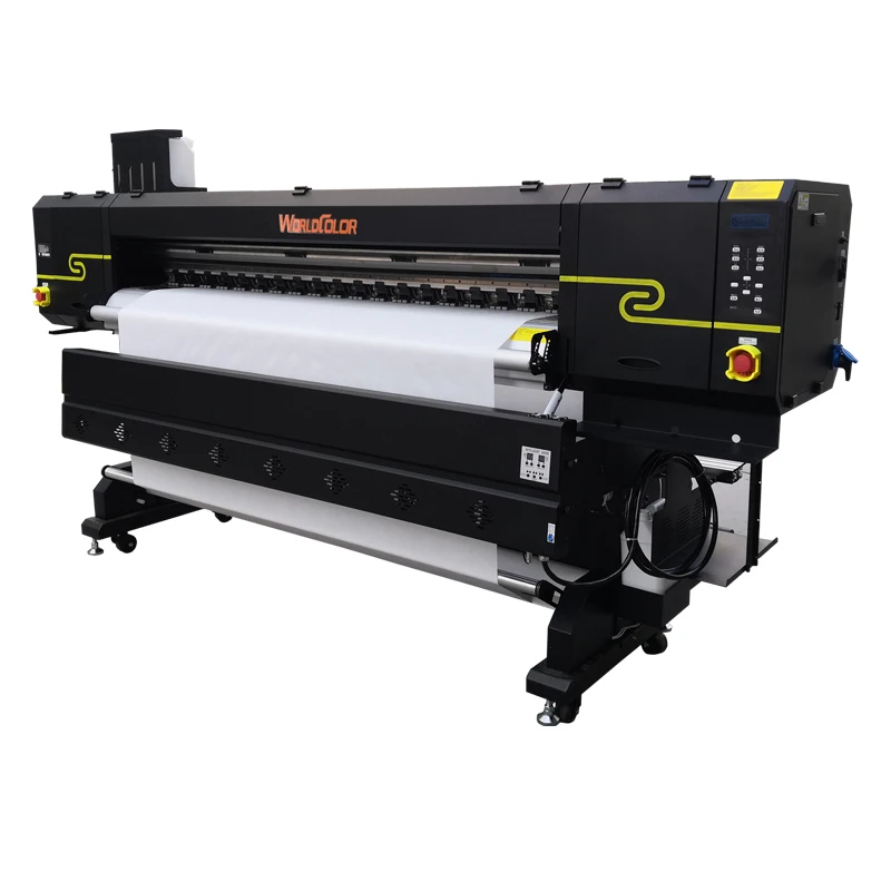 Worldcolor New Design Large Format Sublimation Printer Digital Textile ...
