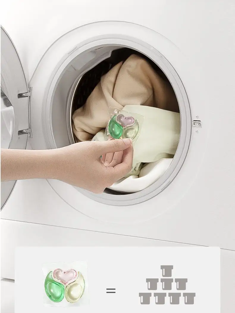 Washing Capsules Laundry Detergent Liquid Pod 5g Hand Washing - Buy ...