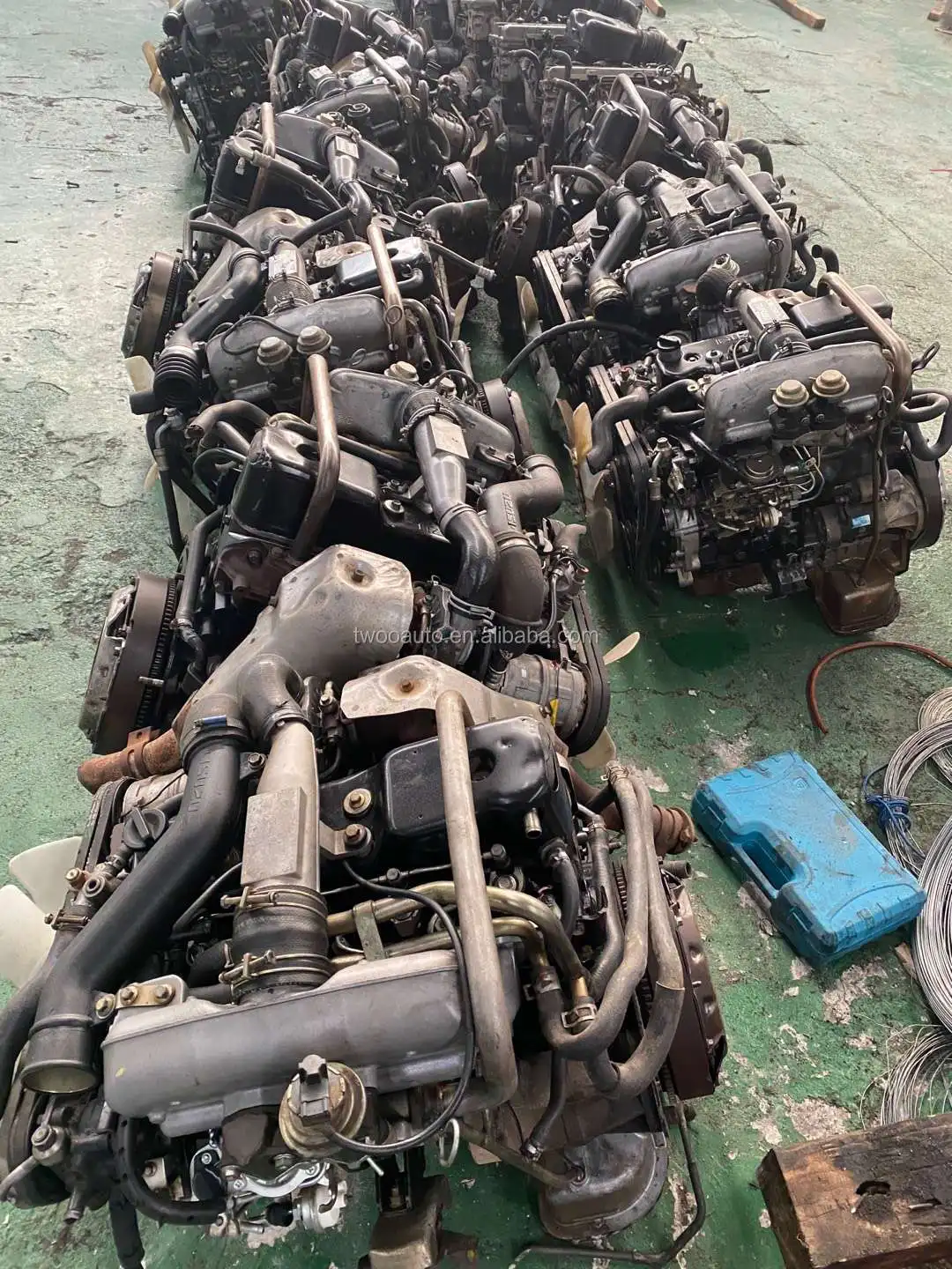 Auto Parts Used Engine 1kz-te 1kzt 1kz Complete Engine For Toyota In ...