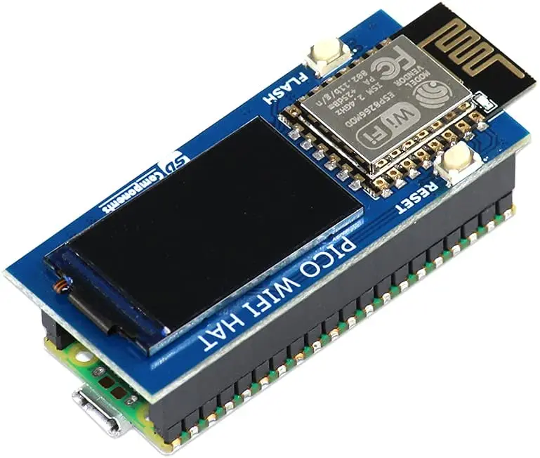 Raspberry Pi Pico Wifi Hat Esp8266 Module Iot Enabled Wifi Hat For The ...