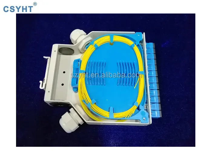 Din Rail Distributor With Cassette For 6 Scd/lcq Adapters And 24 Fusion ...