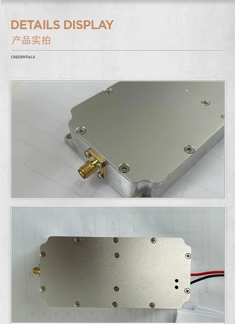 20W Wfl Drone Jamming Block Module - 433mhz to 5.8ghz