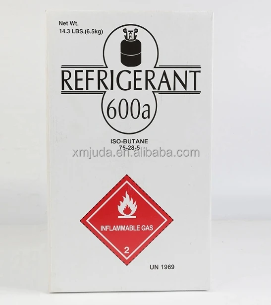 N Butane R600a Refrigerant Gas R600a Burrel Refrigerant for ...