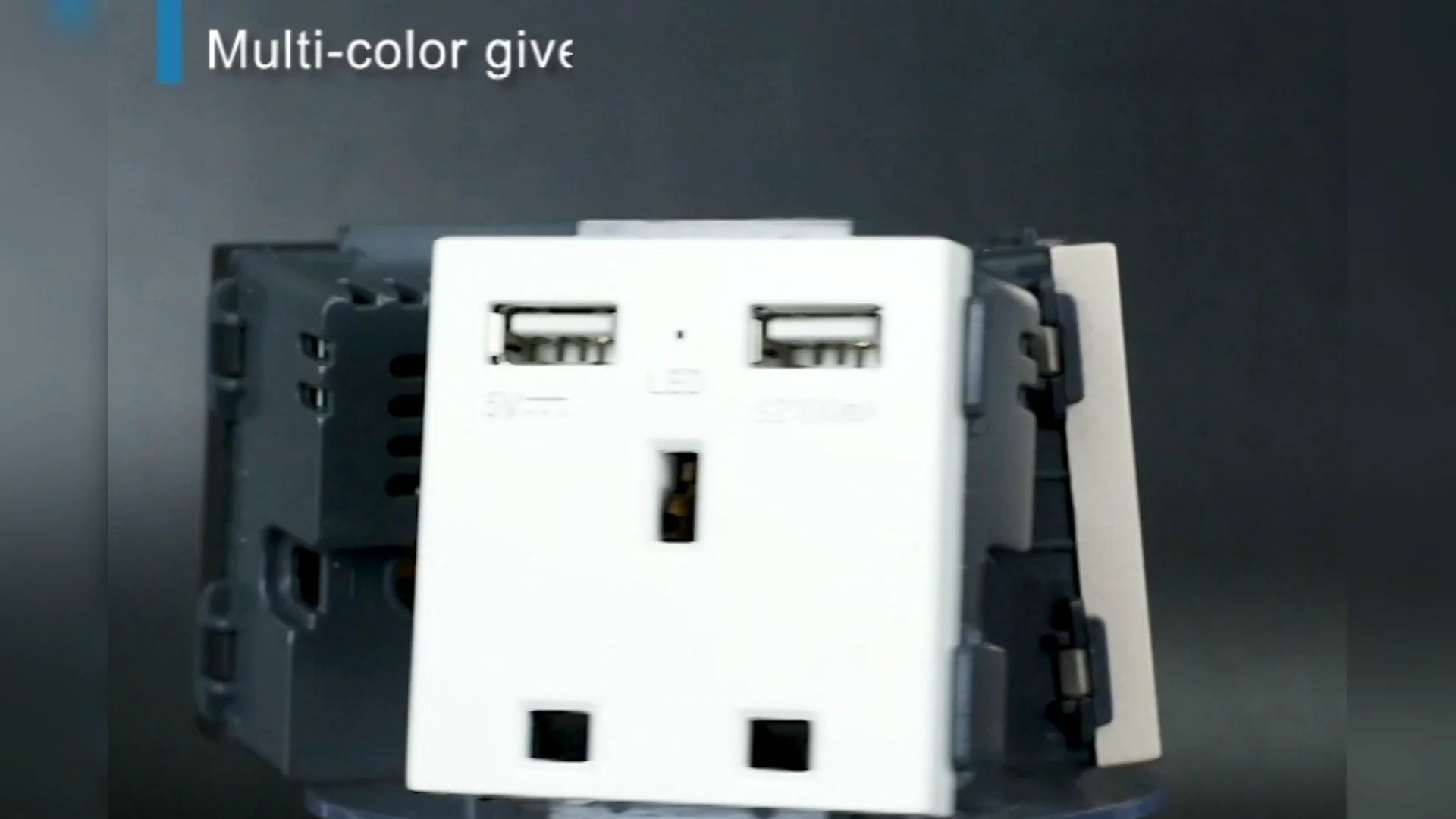 Universal Power Socket 13a 250v Usb Charge Wifi Module Switch - Buy ...