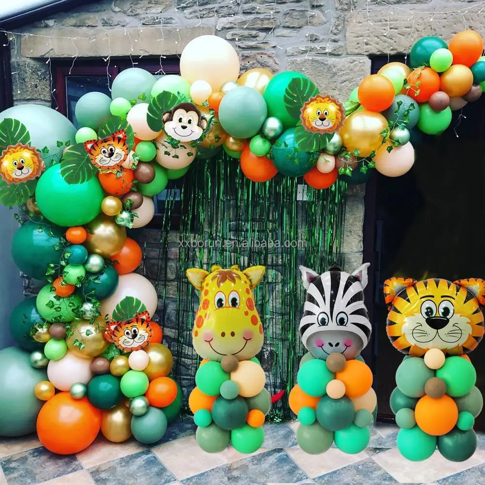 Forest Themed Party Balloons - Perfect for Any Celebration