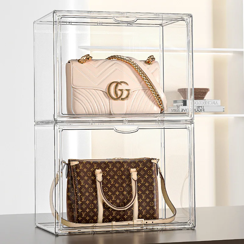 Extra Large Clear Acrylic Display Case For Purse and Handbag ...