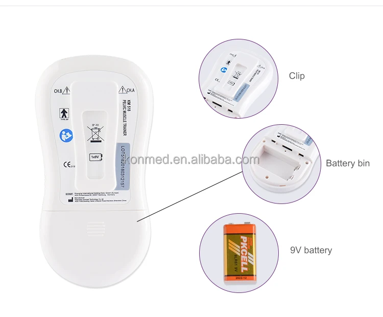 Pelvic Muscle Trainer - Low Frequency Stimulator for Incontinence