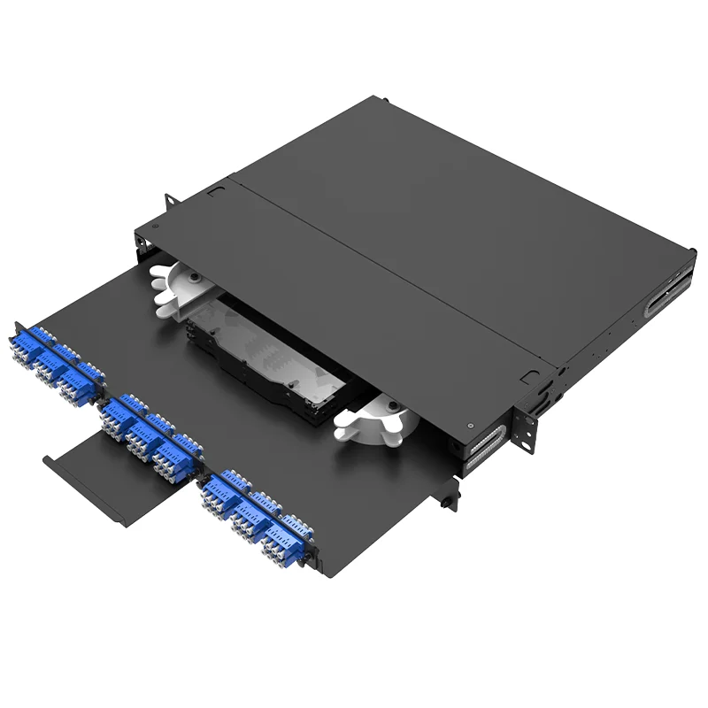 High Density 19 Inch 3u Subrack 144 Fiber Rack Mount Enclosure Odf ...