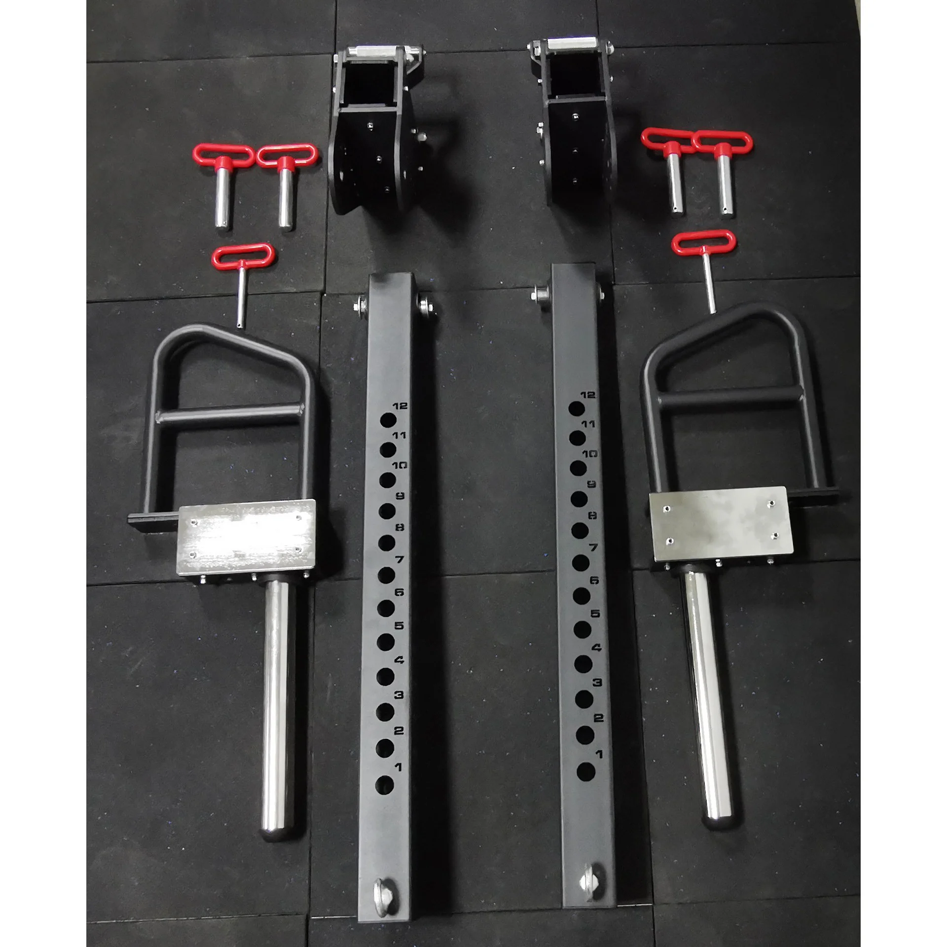 Gym Equipment Power Racks Adjustable Jammer Arms Trainer