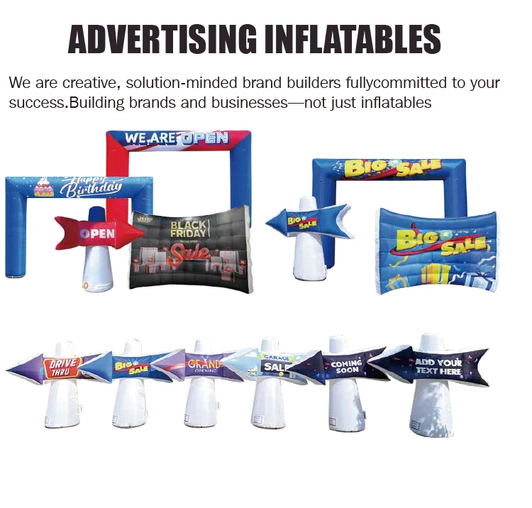Custom Outdoor Advertising Inflatables Customizable Inflatable Arch for ...