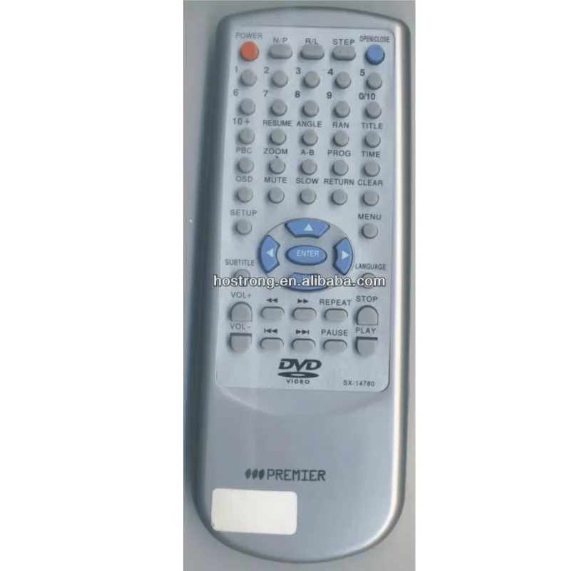 Factory New Premier Sx-14780 Universal Para Dvd Control Remote ...