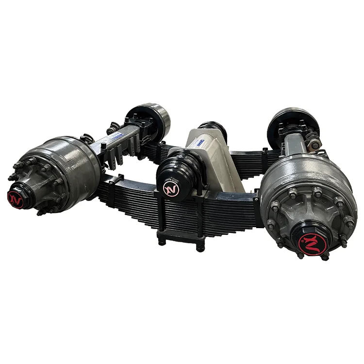 Heavy duty truck 28t double bogie axle Independent Suspension parts for ...