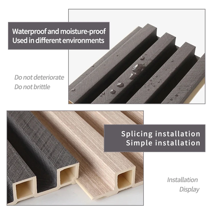 Wall Cladding Wood Color Wpc Panel Wpc Ceiling Panel - Buy Wpc Wood ...