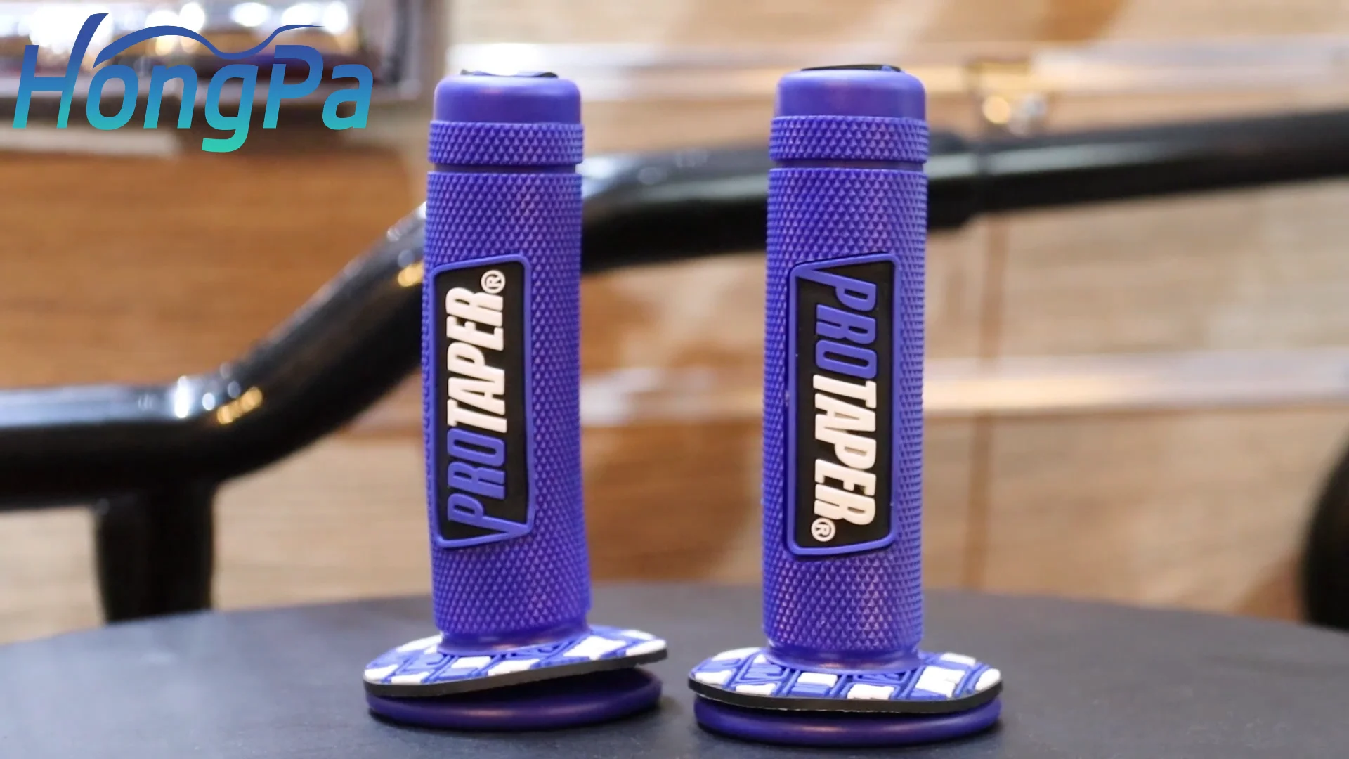 Motorcycle Handle Grip Pro Taper Motocross 7/8" Handlebar Rubber Gel ...