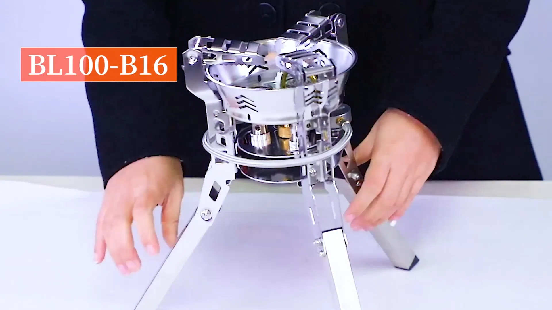 Bulin Bl100-b16 Portable And Foldable Adjustable Three Burners Camping Stove - Buy Camp Stove ...