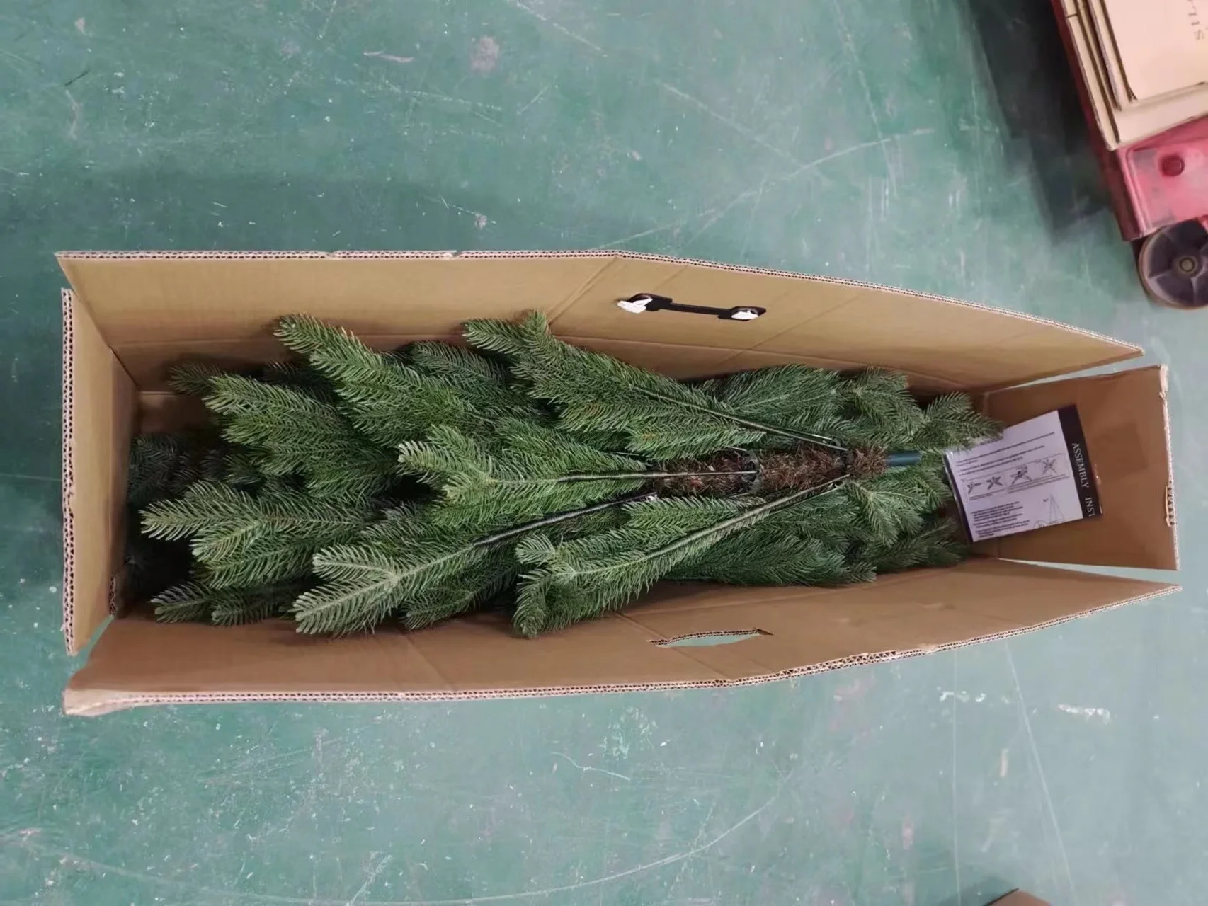 Longstar Hot Sale 210cm Pe Pvc Christmas Tree Luxury Warm Led Faux ...