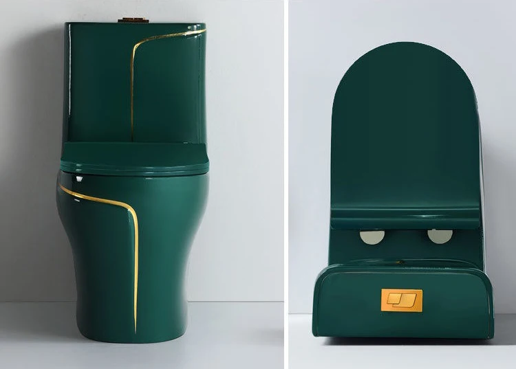 Sanitary Wares Floor Mounted One Piece Water Closet Ceramic Bathroom Wc ...