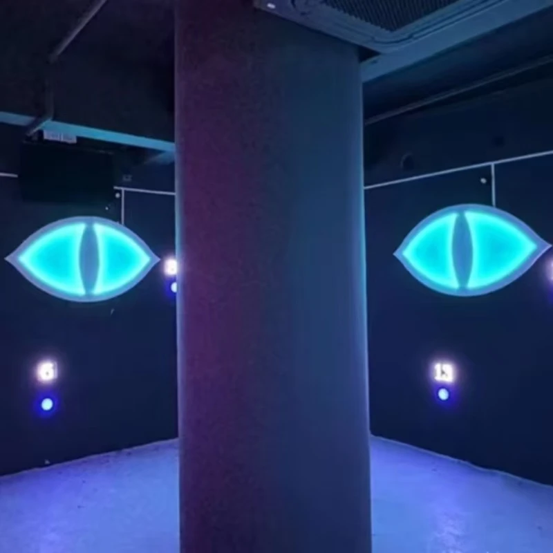 Commercial Rental Escape Activate Hide Devil's Eye Brick Lights RGB LED ...