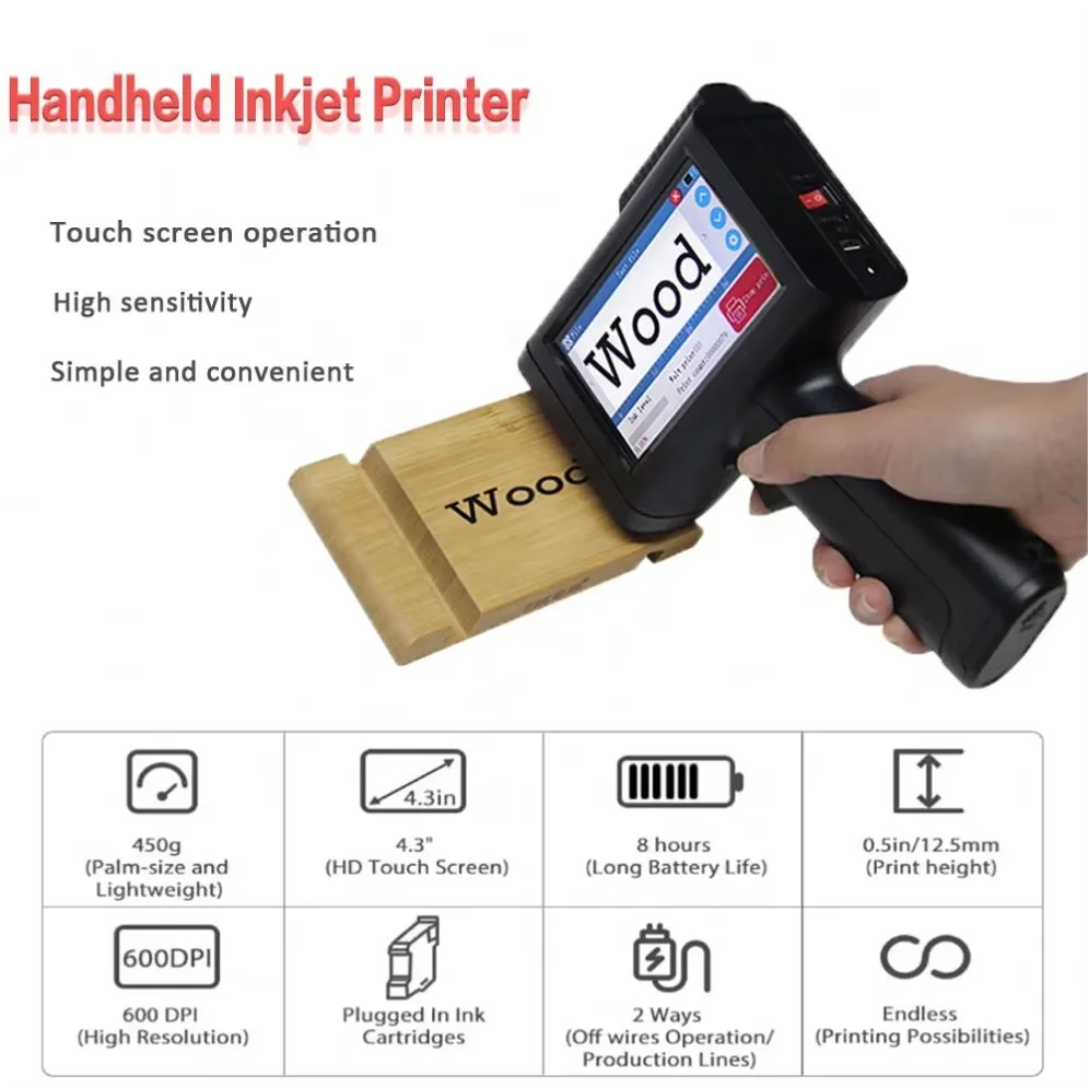 Hand Held Printer Gun Printer for Exp Date Cans Manufacturing Date ...