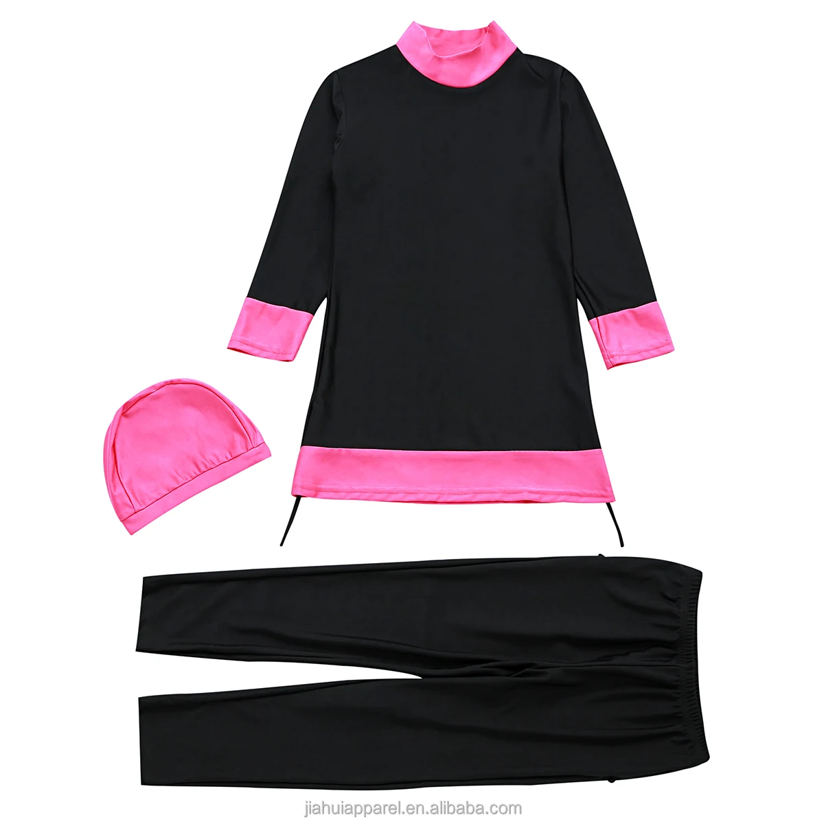 Muslim Kids Swimwear Girls Modest Islamic Summer Beach Swim Wear Arab ...