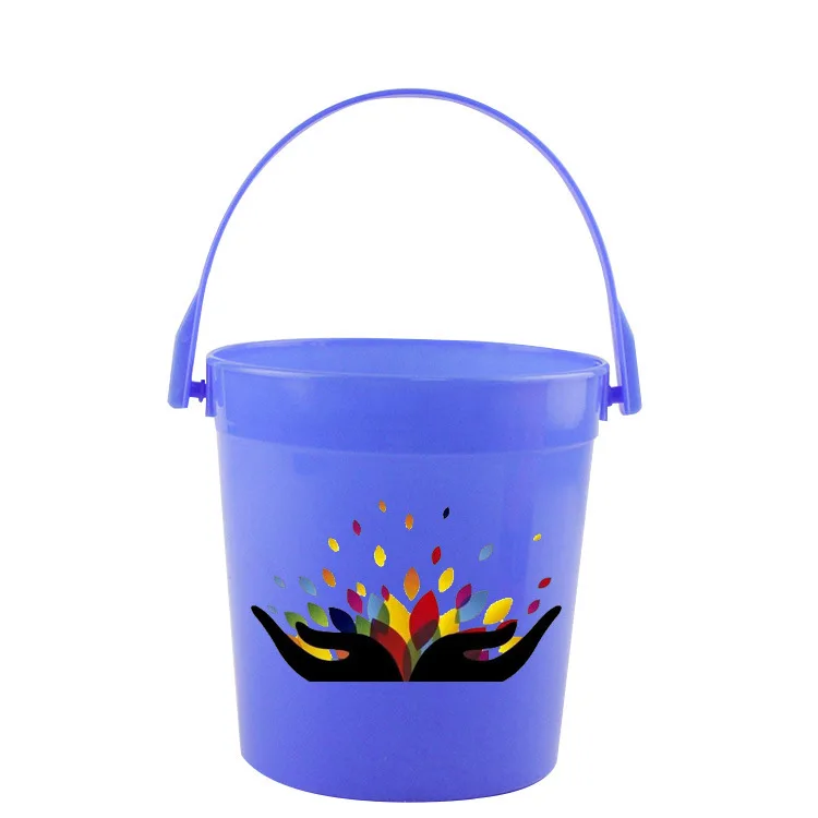 Reusable Rum Punch Bowls Bucket For Ice And Drinks 32 Oz Clear Plastic ...
