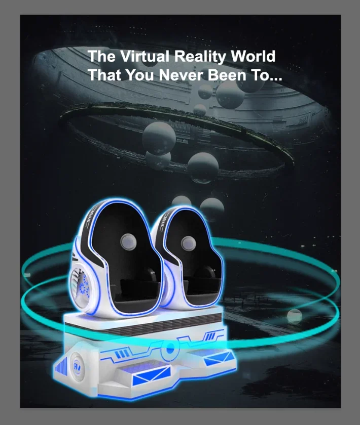 Virtual Reality Vr Cinema Arcade Game Amusement Park Vr Egg Chair ...
