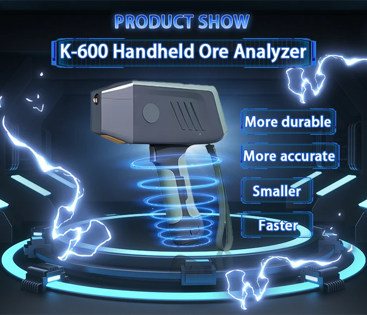 Fluorescent Spectrometer Gun XRF Mineral Analyzer - Competitive Price