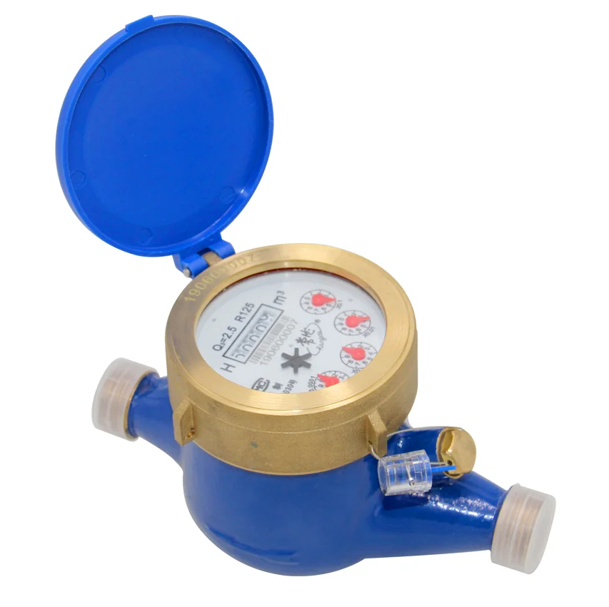 2 Inch Brass Water Meter - Multi-Jet Mechanical Flow Meter