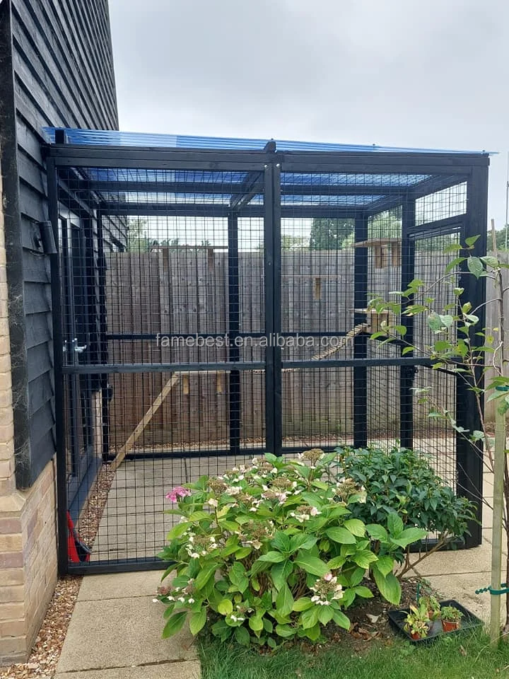 Extra Large Outdoor Cat Enclosure - Eco-Friendly & Durable