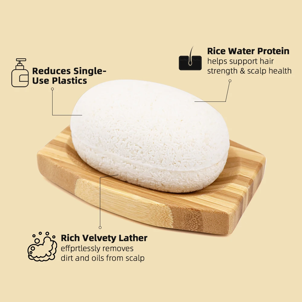 Soap Making Supplies Handmade Natural Rice Soap For Hair Cleaning - Buy ...