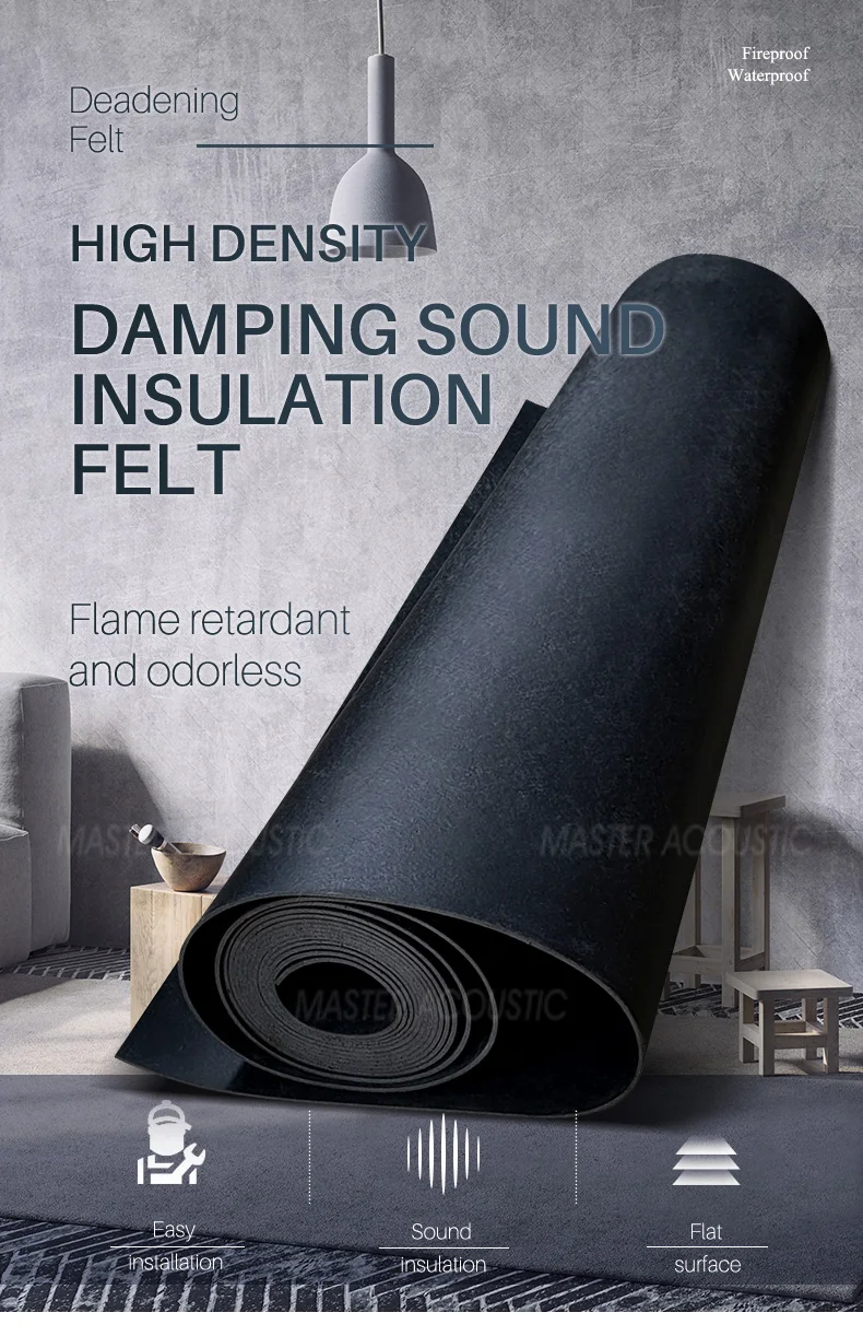 Master Acoustic Soundproofing Materials Panels Soundproof Material MLV ...
