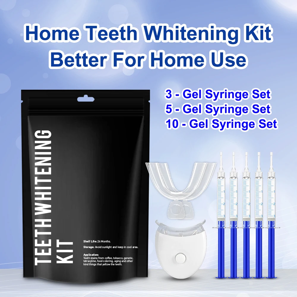 Luxury Teeth Bleaching System - Private Label Whitening Kit