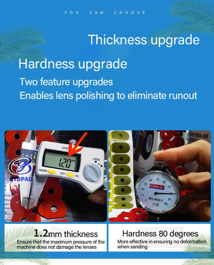 Optical Barrier Pad Lens Pad Super Hydrophobic Lens Sticker Lens ...